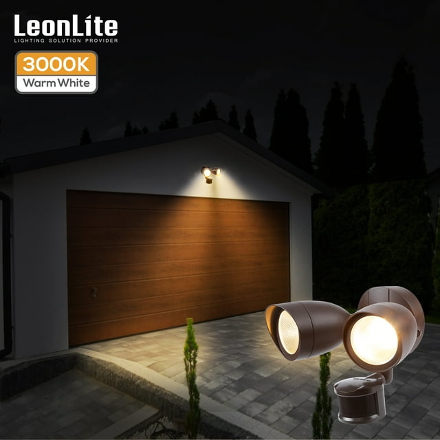 Motion Sensor LED Flood Light, Dusk to Dawn LED Security Light ...