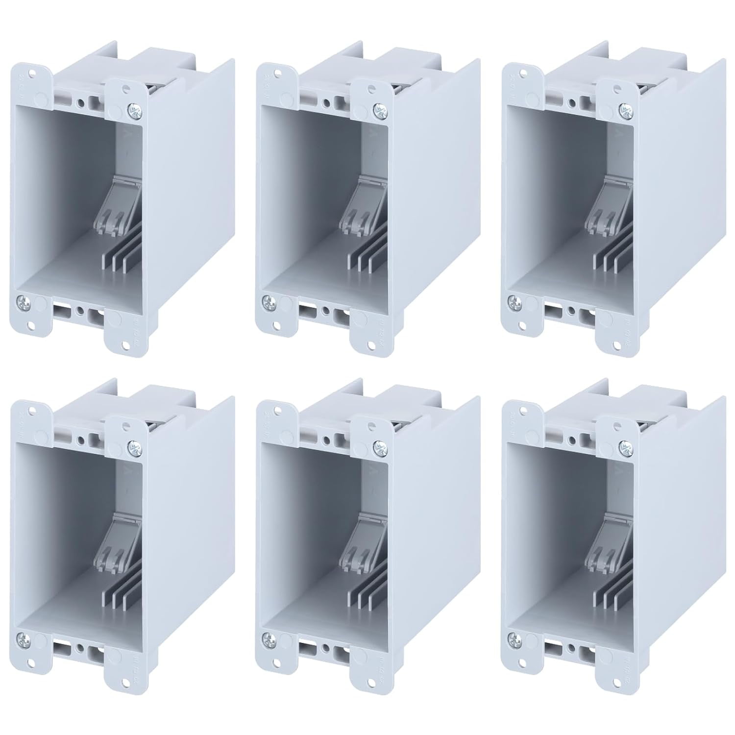 LEONLITE Old Work Electrical Outlet Box One Gang, Ultra-deep 20 Cubic ...