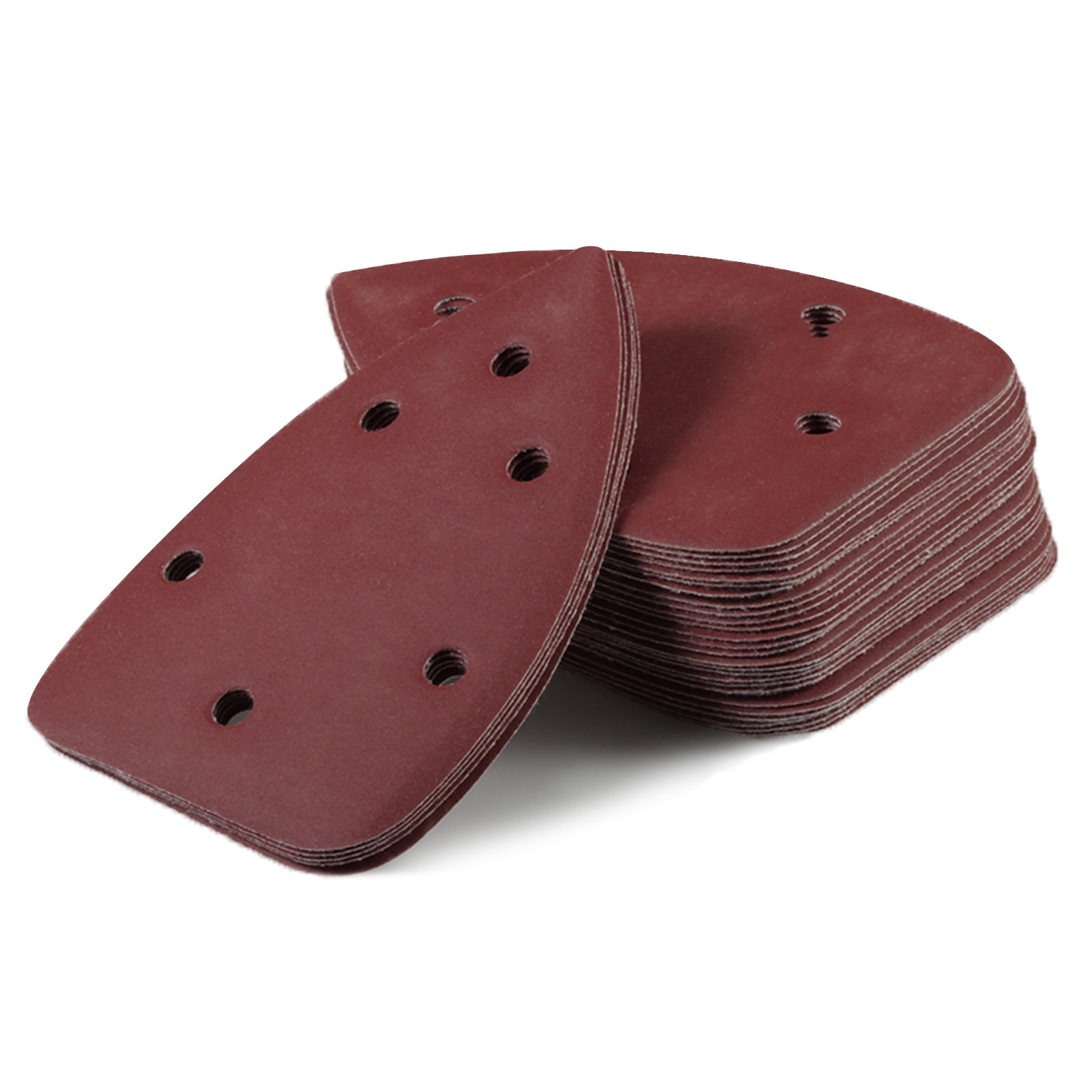 LEONTOOL 30 Pcs Mouse Sander Sandpaper 400 Grit 6 Hole Mouse Sander ...