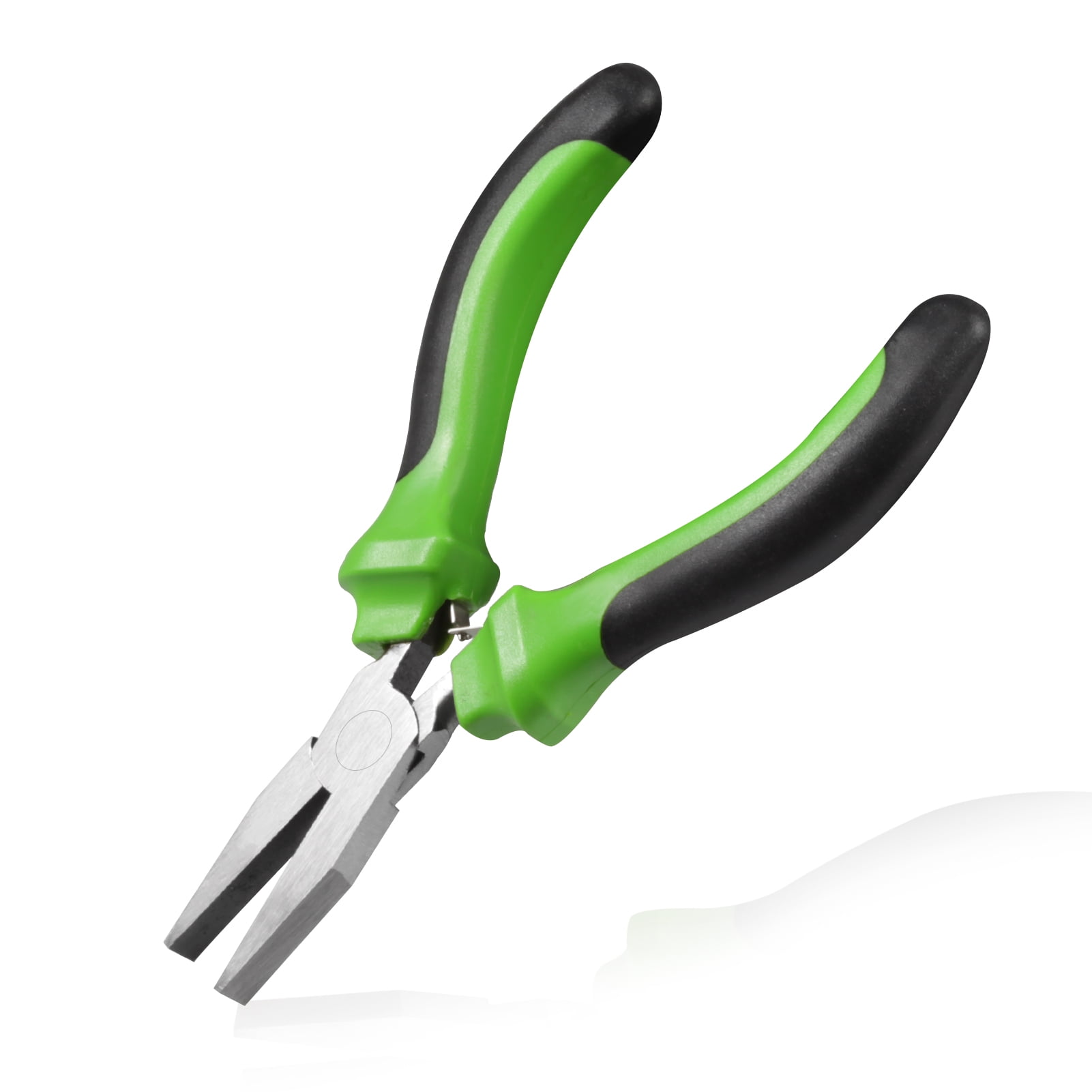 LEONTOOL 5 Inch Flat Nose Plier Smooth Jaw Flat Nose Duck Bill Pliers ...