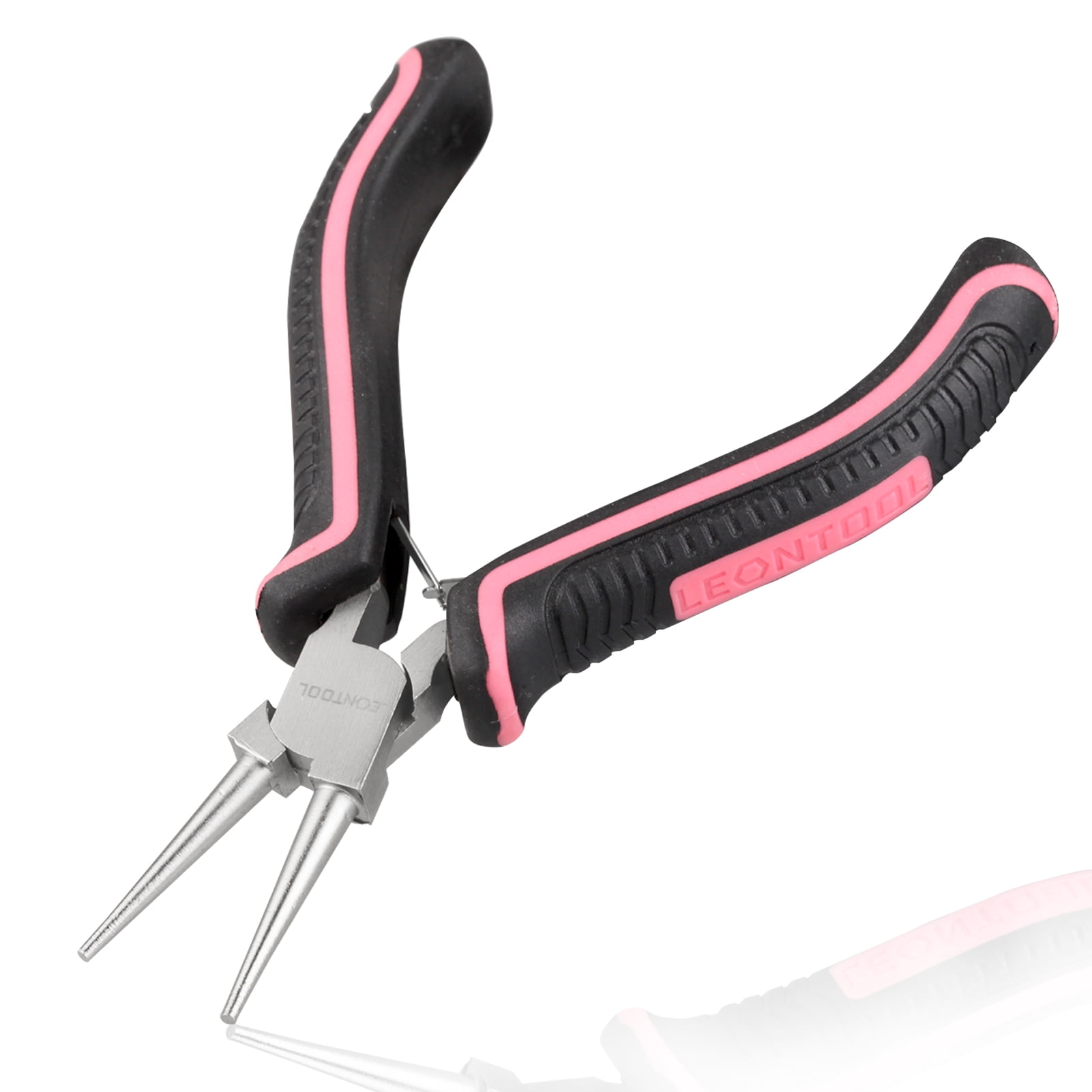 LEONTOOL 5-Inch Round Nose Pliers for Jewelry Making Wire Looping Plier ...