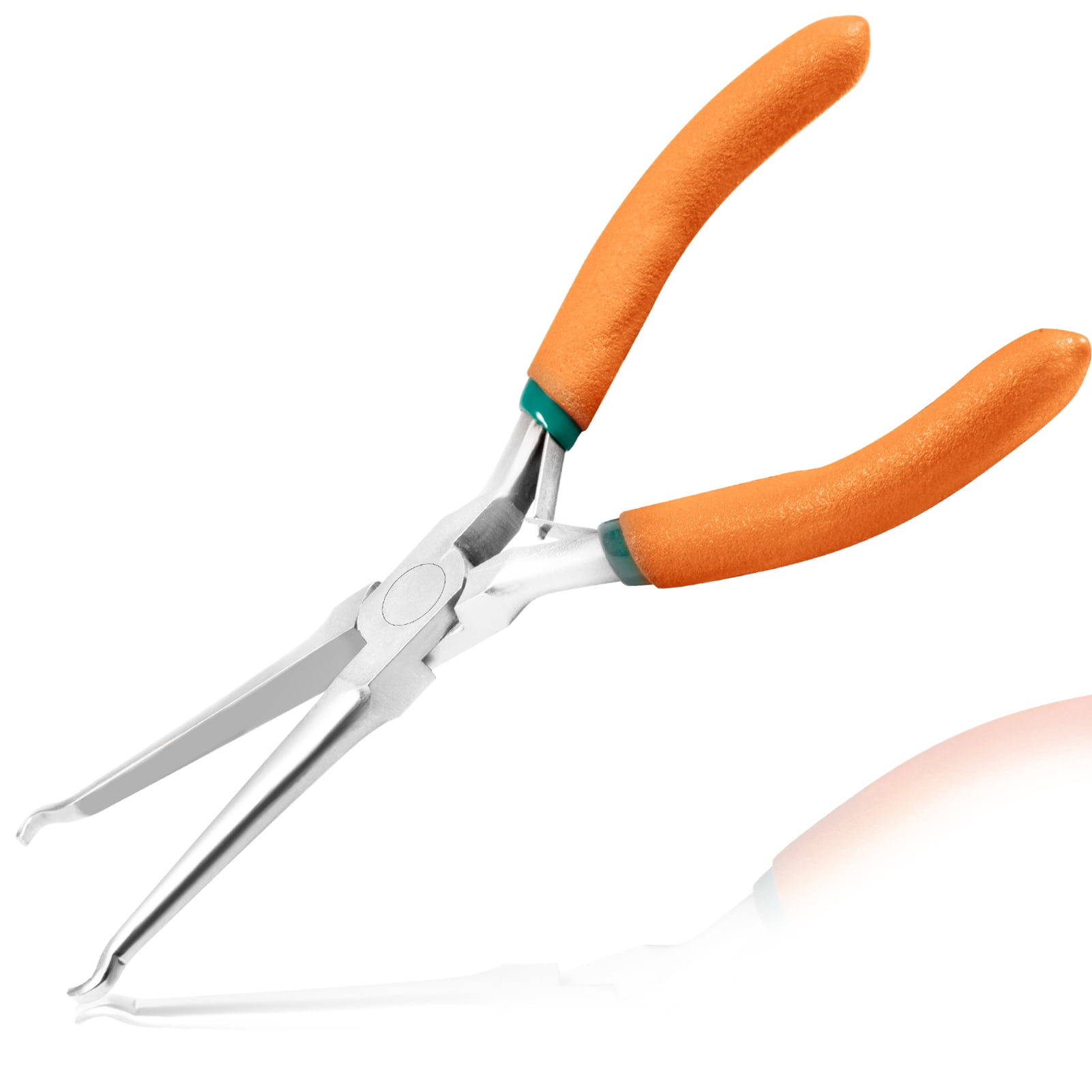 LEONTOOL 6-Inch Hose Grip Plier Small Offset Spark Plug Boot Removal ...