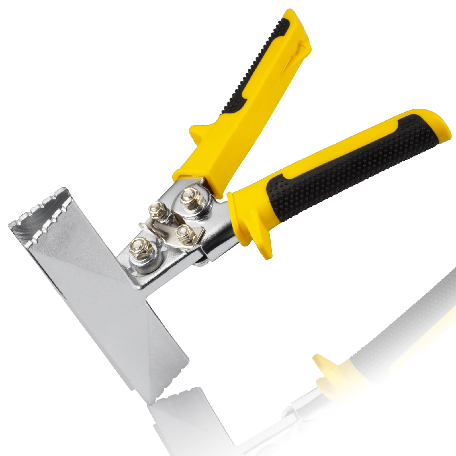 LEONTOOL 6-Inch Metal Hand Seamer, Straight Jaws Sheet Metal Bending ...