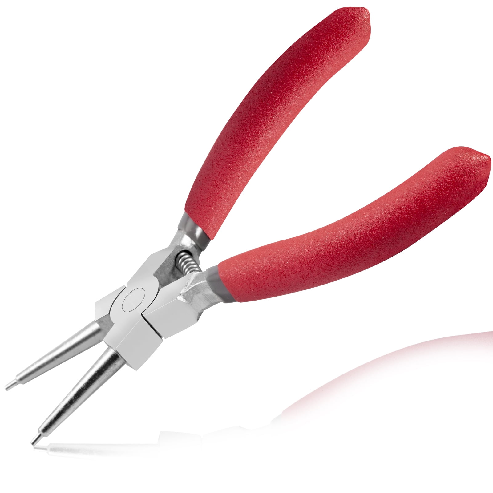 LEONTOOL Internal Snap Ring Pliers 5-Inch Circlip Pliers with Straight ...