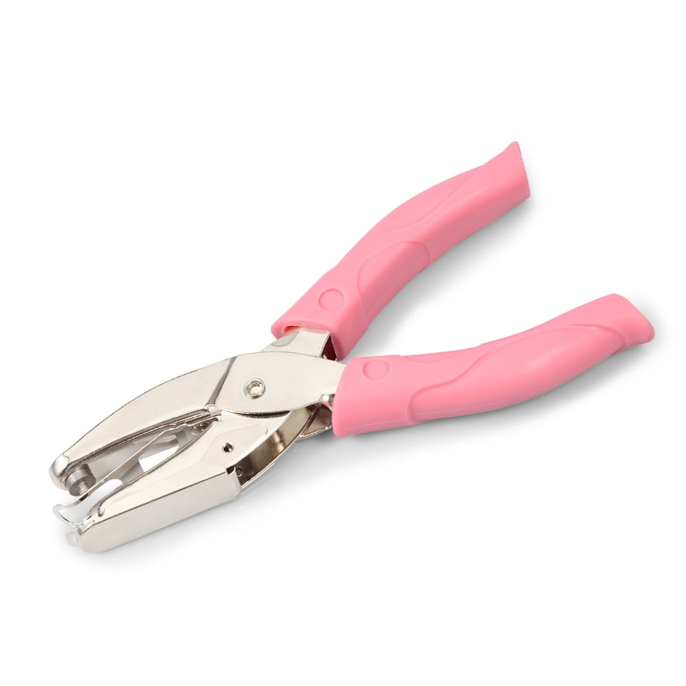LEONTOOL Metal Paper Hole Punch 6-Inch Single Handheld Circle Shaped 1/ ...