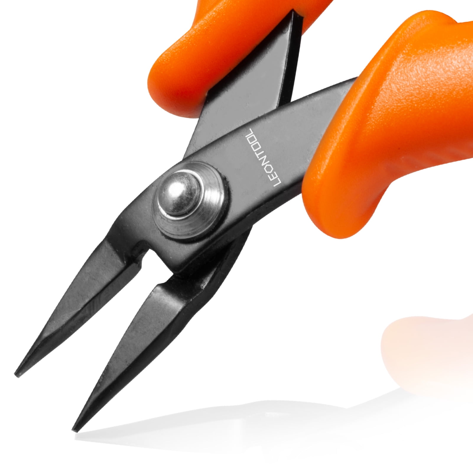 LEONTOOL Mini Long Nose Pliers Tweezer Nose Pliers Specialty Pointed ...