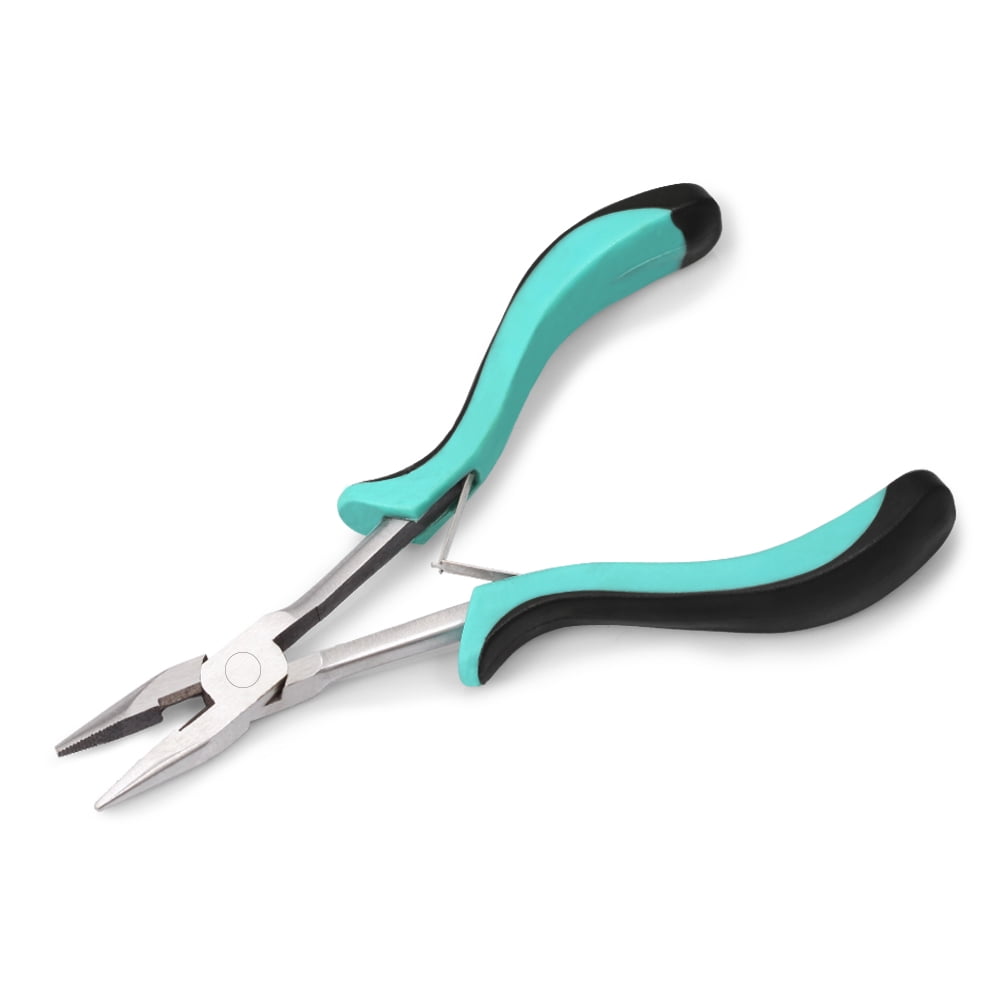 LEONTOOL Mini Long Reach Long Nose Pliers With Cutter 6 Inches Jewelry ...