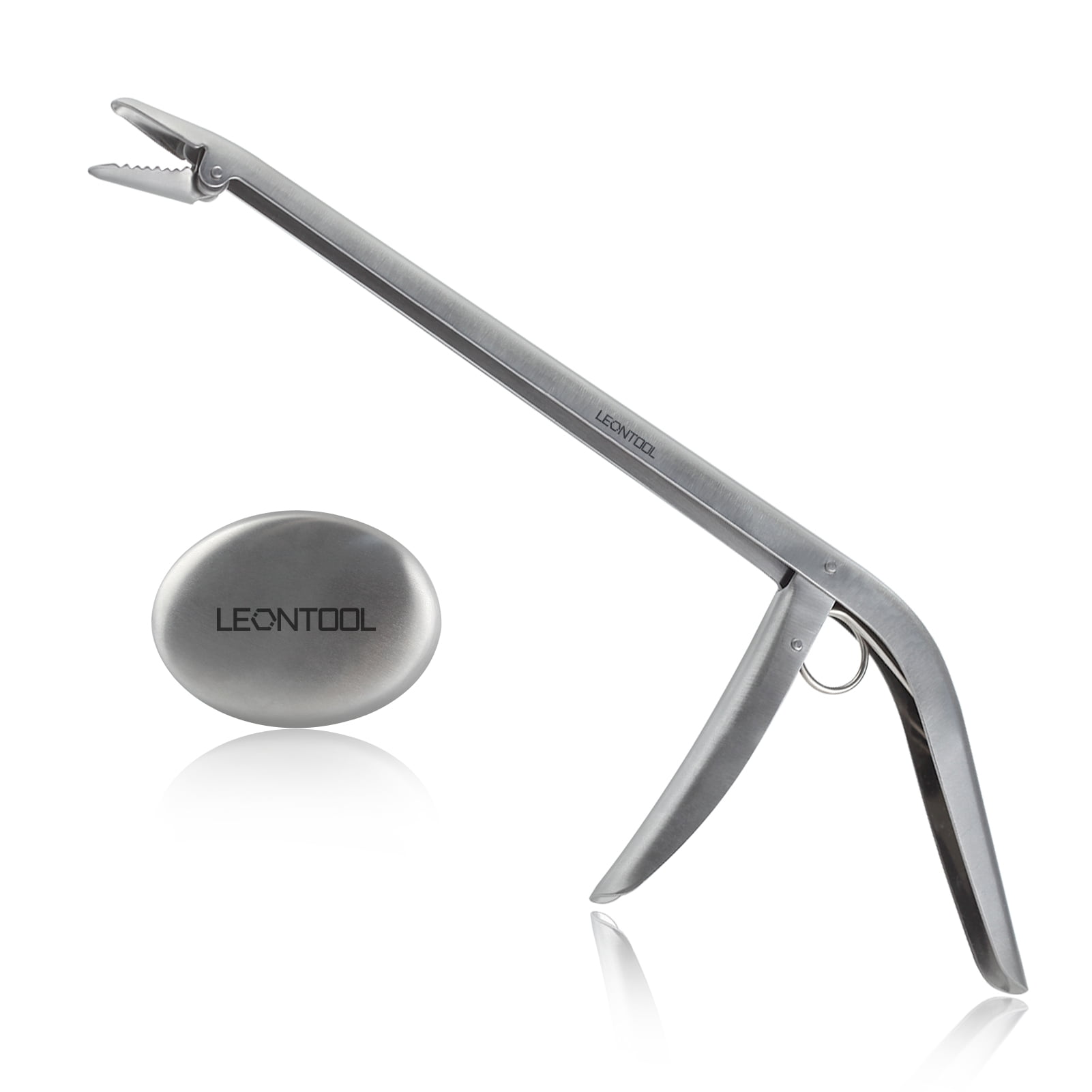 LEONTOOL Stainless Steel Fish Hook Remover Extractor with Odor Absorber ...
