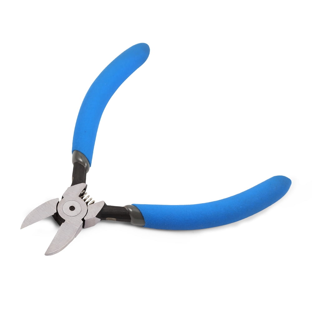 LEONTOOL Wire Cutter Plier 4.5 Inches Micro Diagonal Cutting Pliers ...