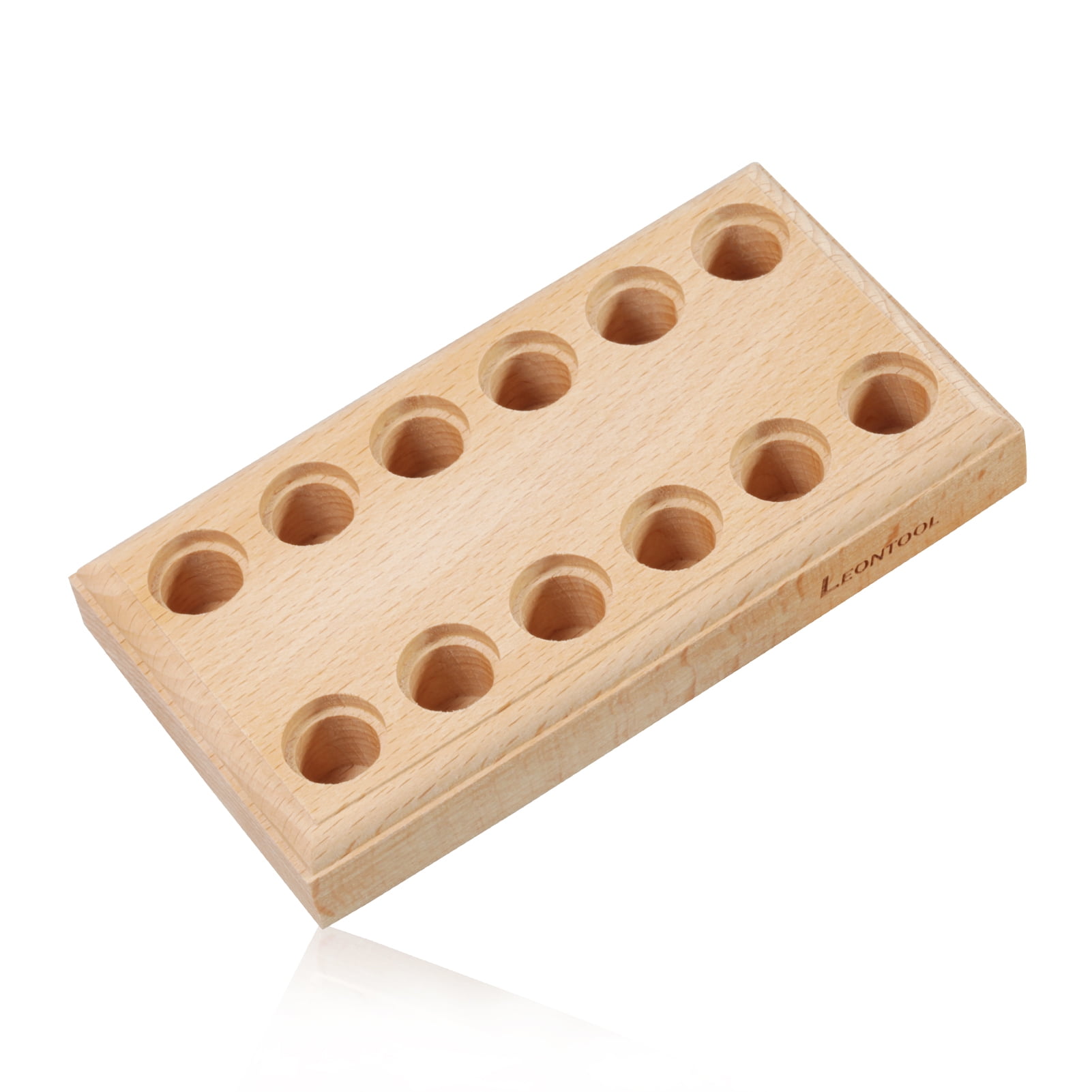 LEONTOOL Wood Pliers Block Rectangular Wooden Plier Organizer Hardwood ...