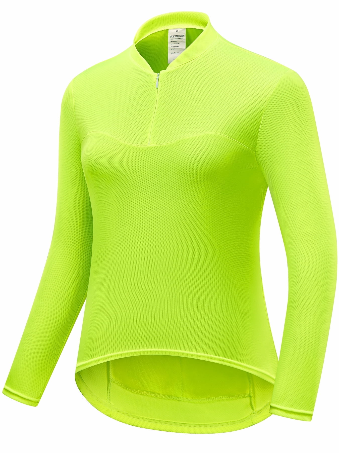 LEOPATRIX Cycling Jersey Women Long Sleeve Bike Shirt Half Zipper Quick ...