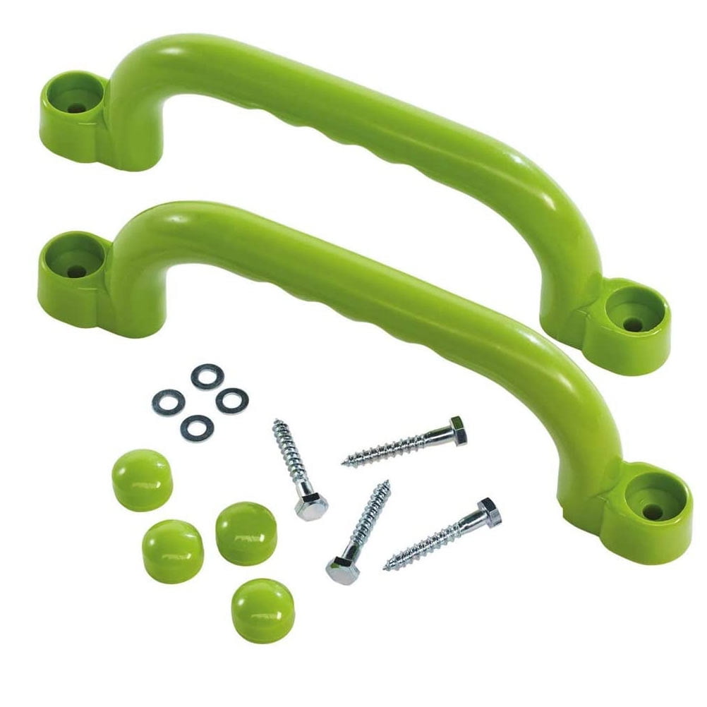 LEORX 1 Pair Rock Climbing Handle Green Ergonomic Groove Safety for ...