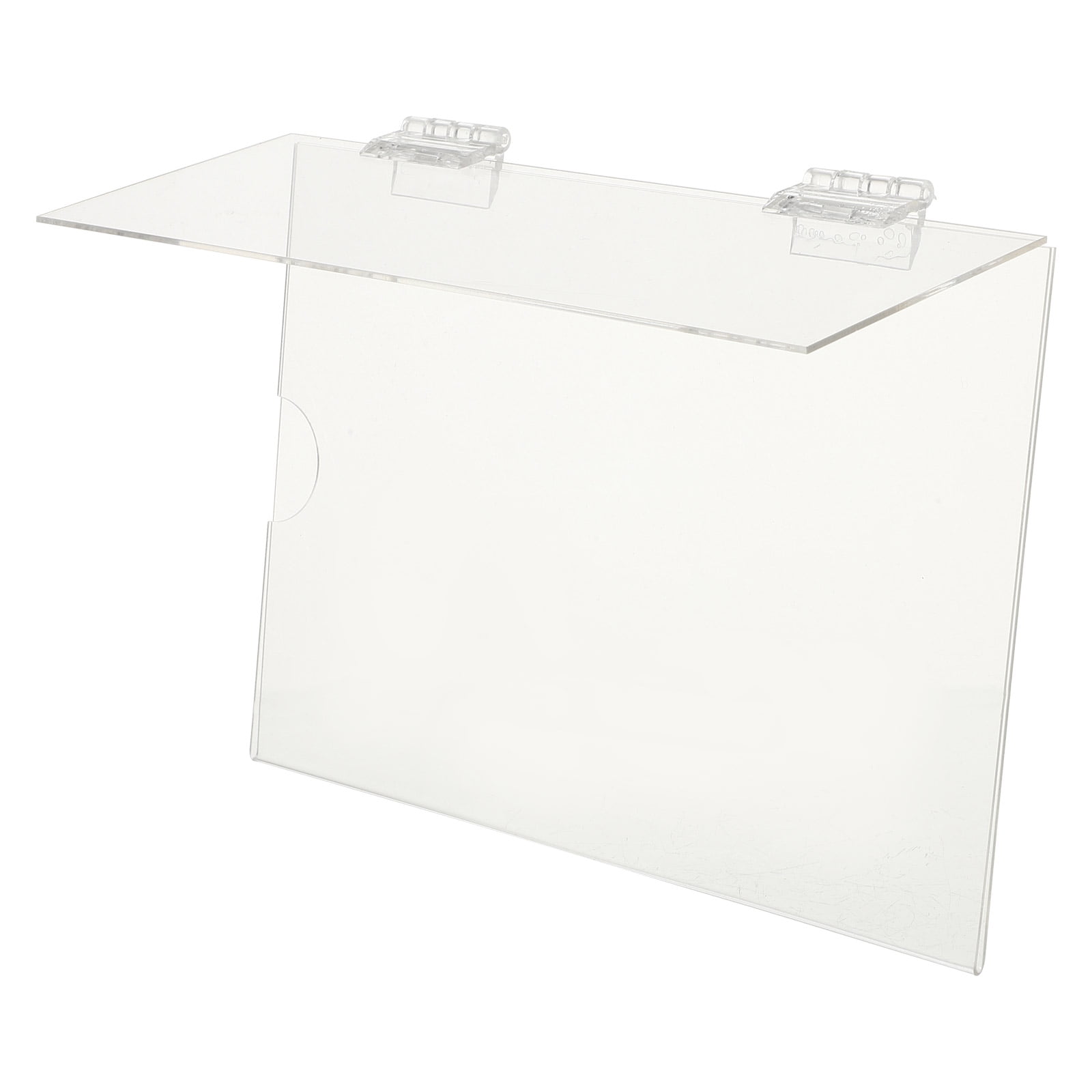 LEORX 1 Set Clear Label Rack Acrylic For Store Managers Label Holding ...