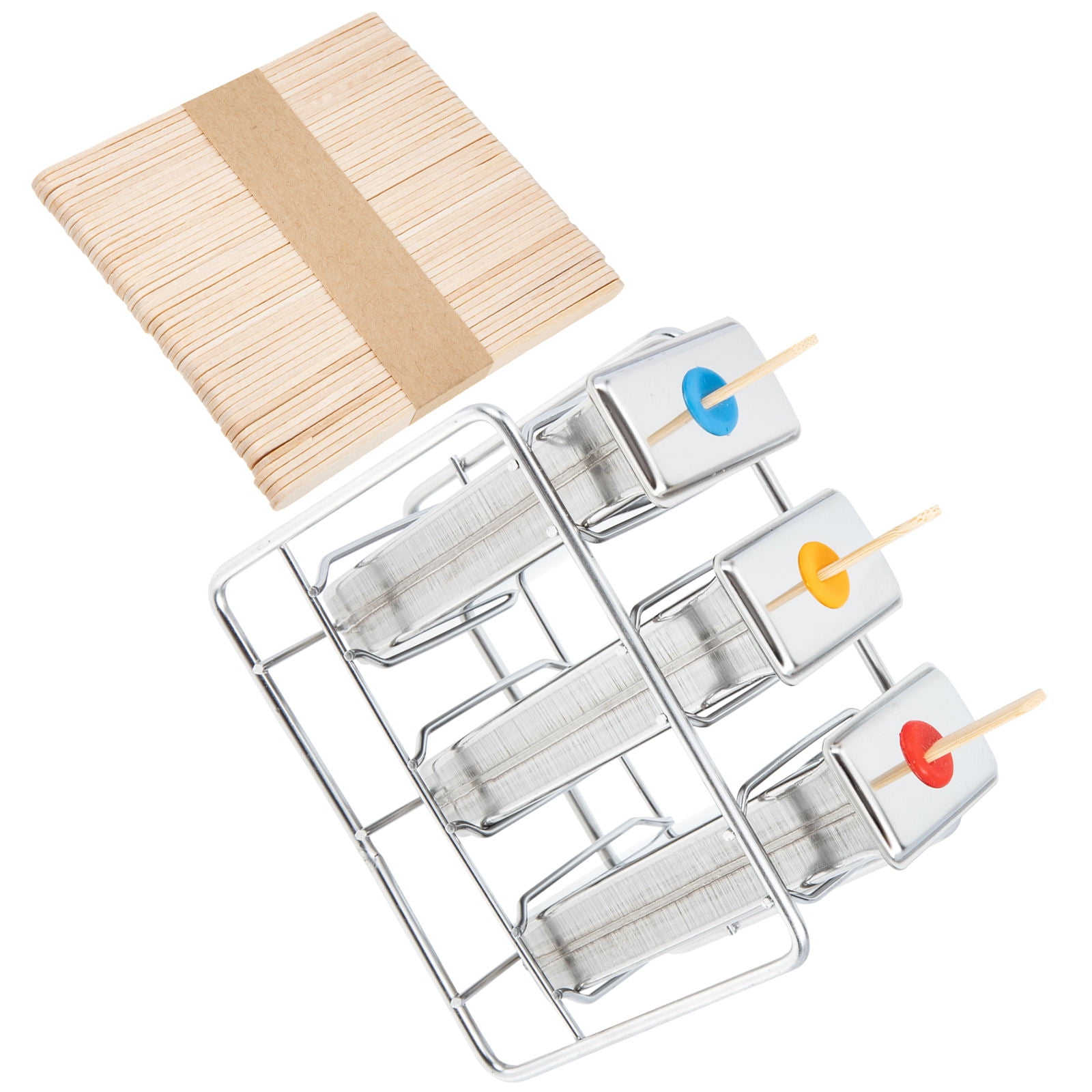 LEORX 1 Set Ice Cream Making Kit Popsicle DIY Mold for Kids Friends Who ...