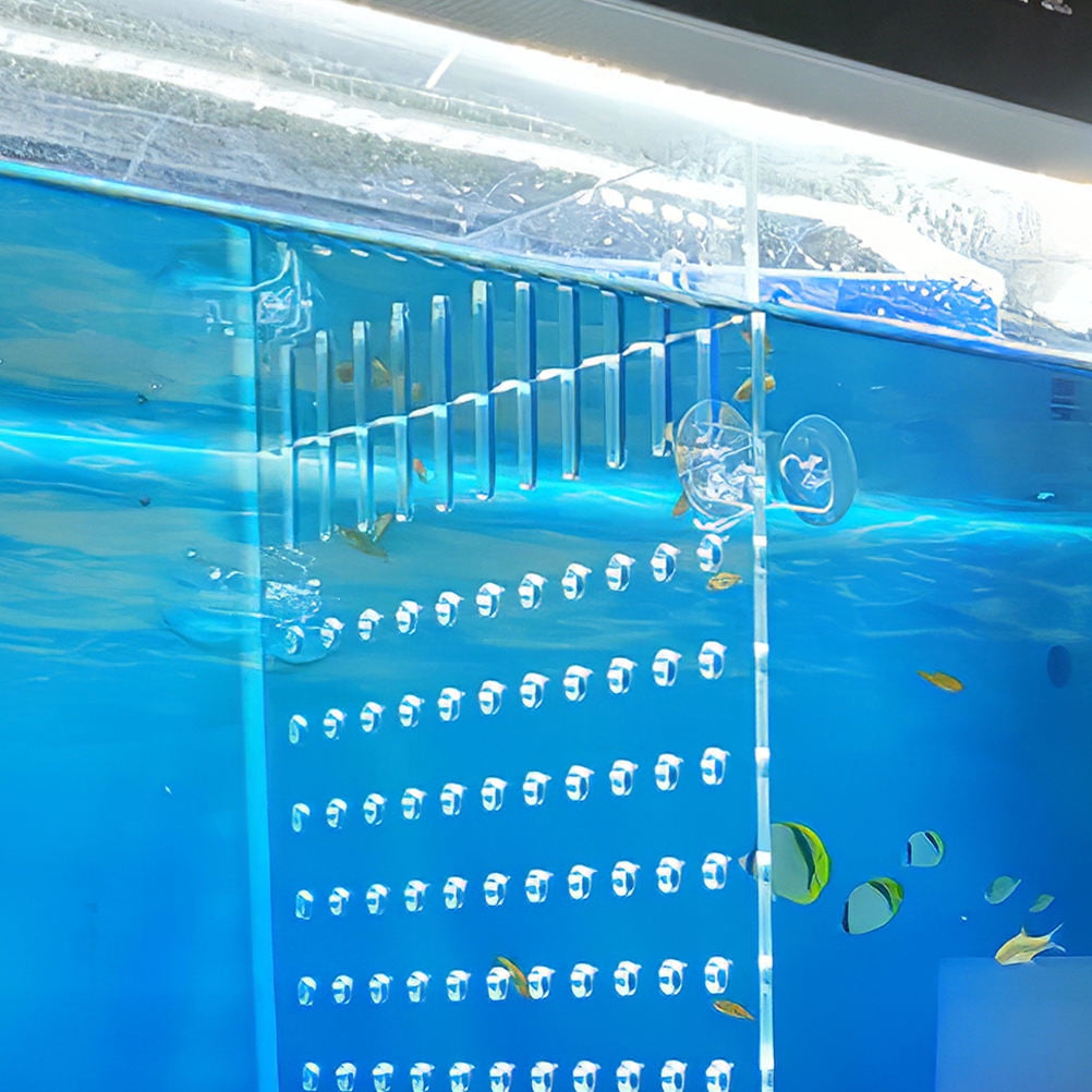 LEORX Cleanliness Fish Tank Divider Transparent 1 Set - Walmart.com