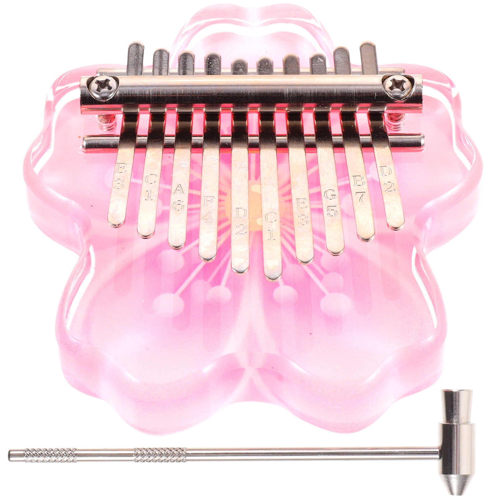 LEORX 1 Set of Thumb Piano Kalimba Metal Assorted Color for Adults ...