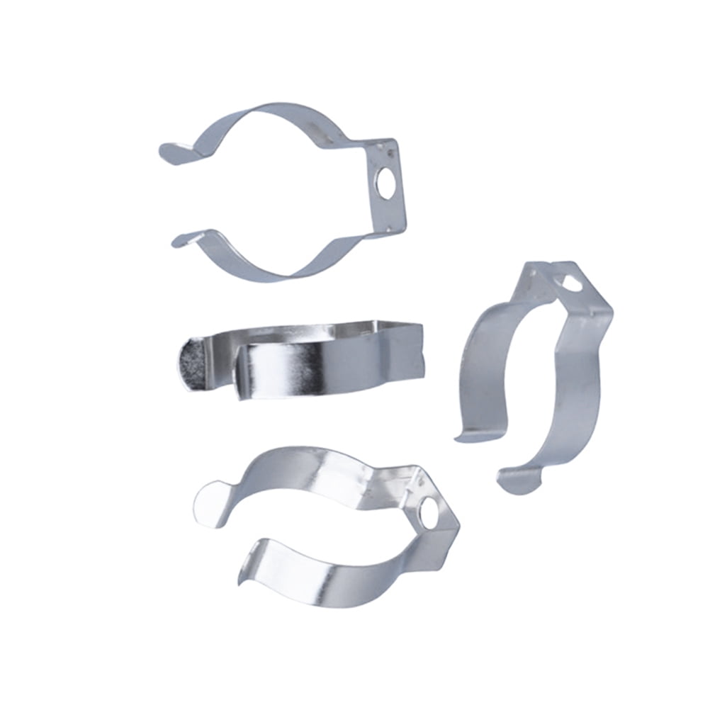 LEORX 100 PCS Tube Light Support Bracket Fluorescent Lamp Holder U ...