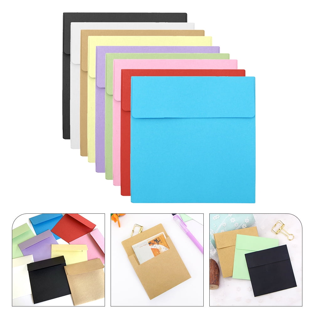 LEORX 100 Pcs Membership Card Envelope Membership Cards Envelopes Gift ...