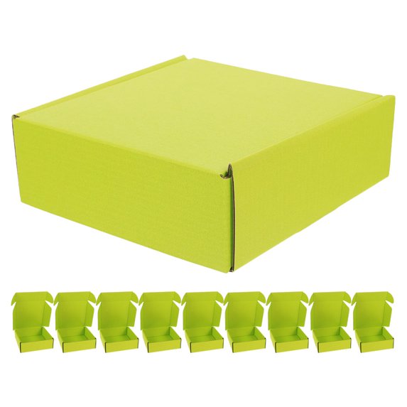 LEORX 10Pack Express Boxes Practical Flute Corrugated for Transport Box ...
