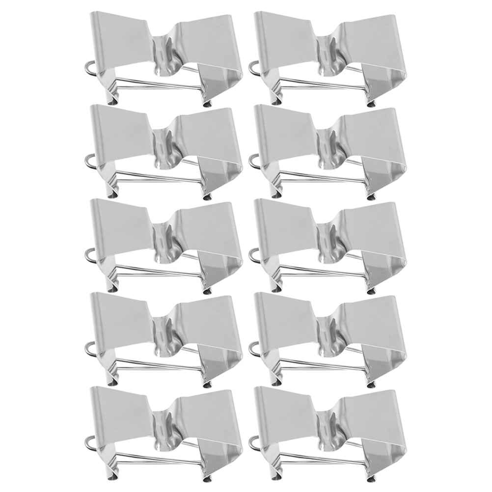 LEORX 10Pcs Canvas Clips for Artists Silver Small Metal Clips Separate ...