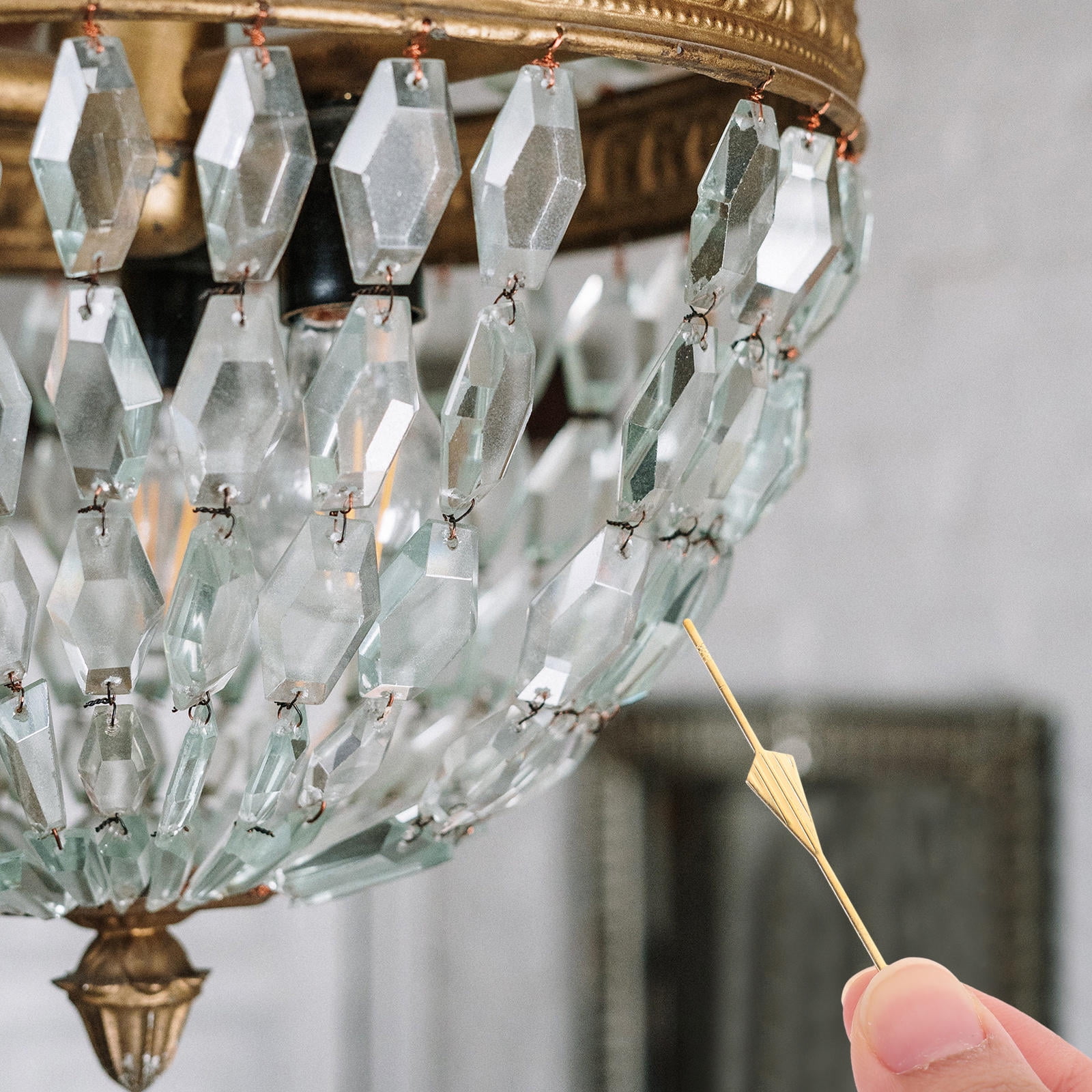 LEORX 10Pcs Copper Ceiling Light Connectors For Diy Projects 1.77X0 ...