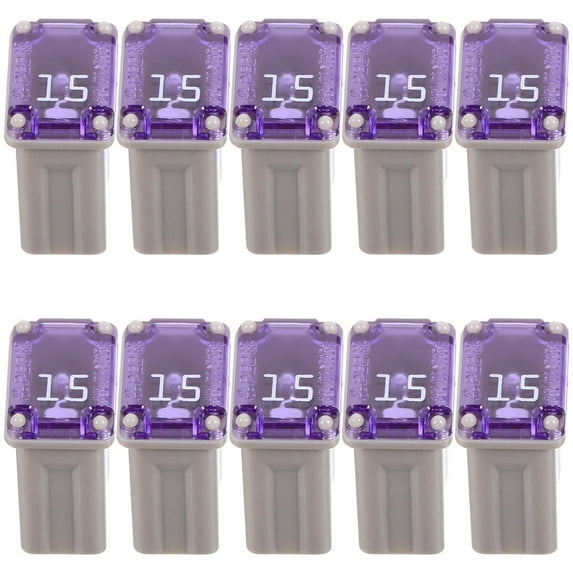 LEORX 10Pcs Fuses Mini Square Plastic for Automotive Wiring Circuit ...