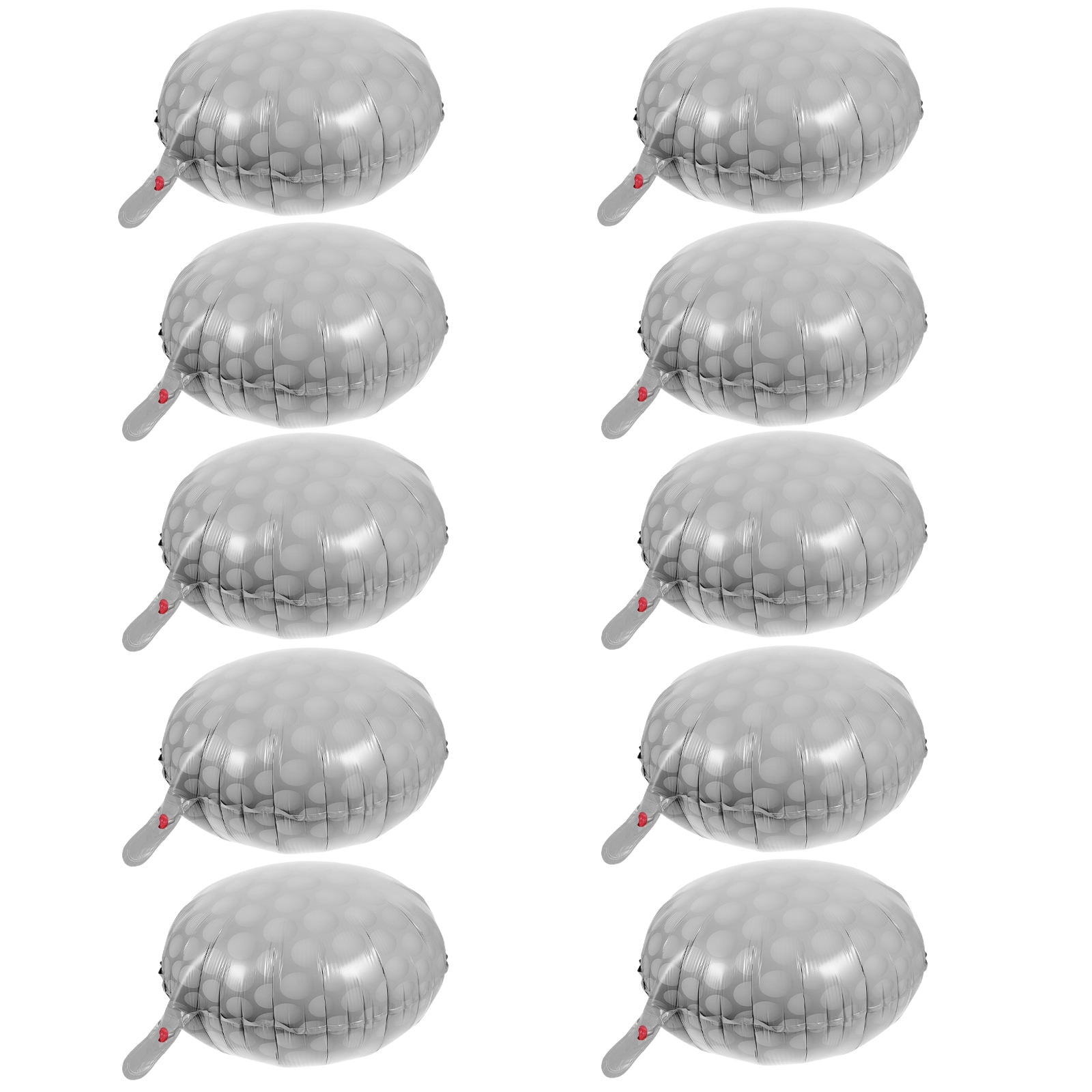 LEORX 10Pcs Golf Ball Theme Balloons Aluminum Film Round for Graduation ...