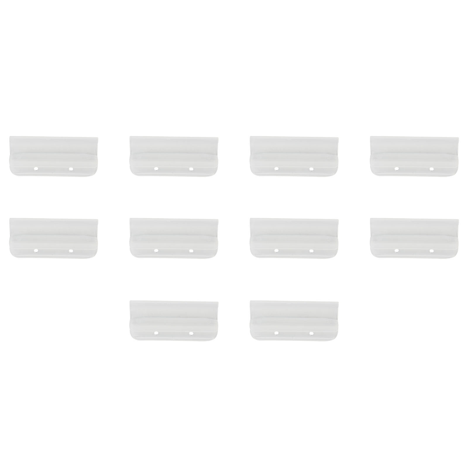 LEORX 10Pcs Plastic File Tabs for Identification Folders Hospital Staff ...