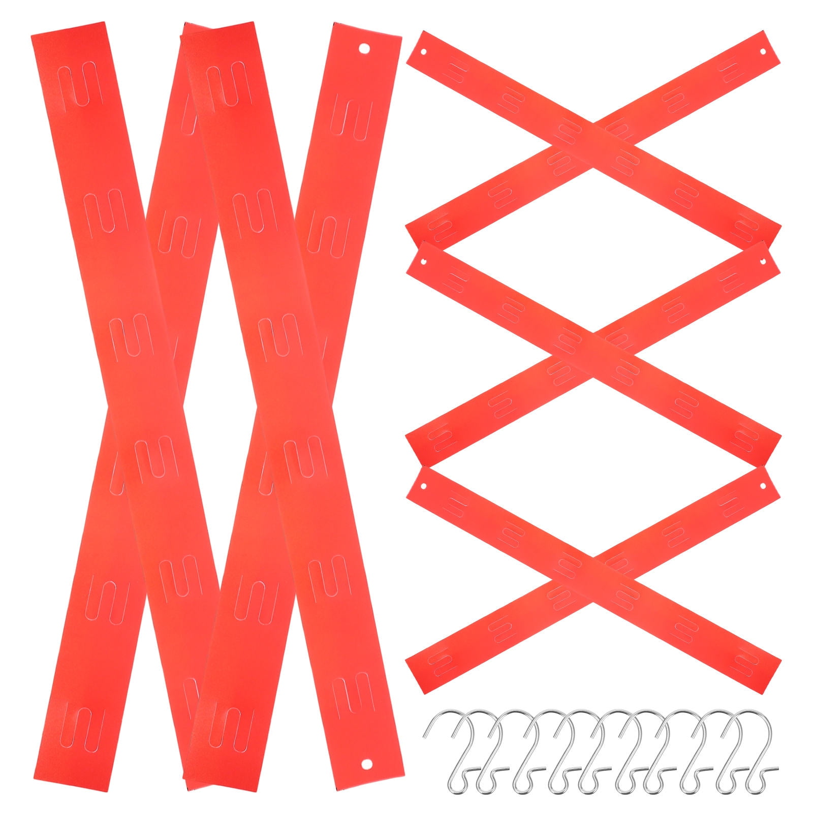 LEORX Hanging Items Plastic Hanging 10Pcs - Walmart.com