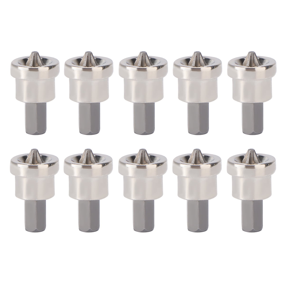 LEORX 10pcs Dry Wall Drill Bits PH2 Tool Steel Depth Stop Design for ...