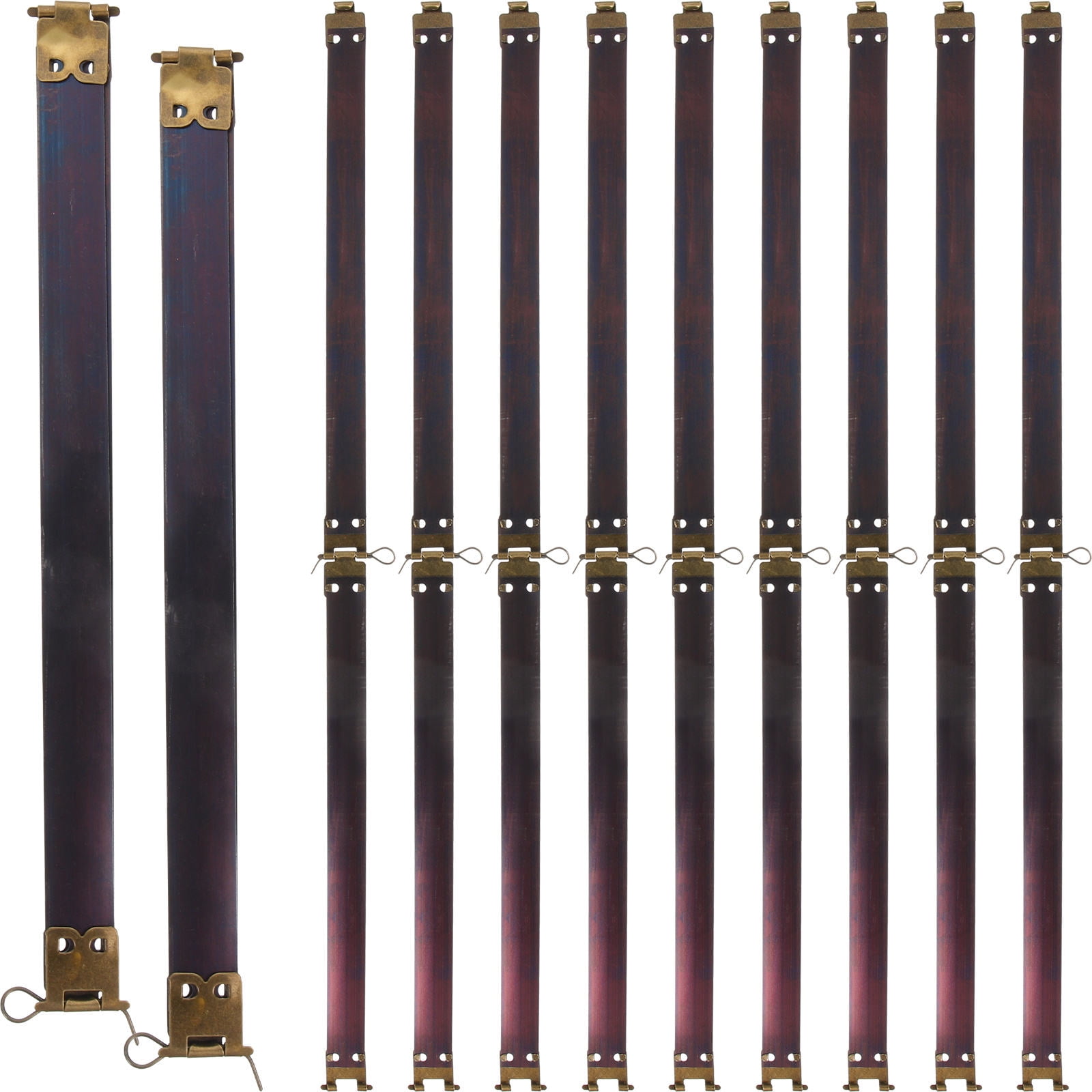LEORX 10pcs Metal Internal Flex Frame for Bag Accessories DIY Hardware ...
