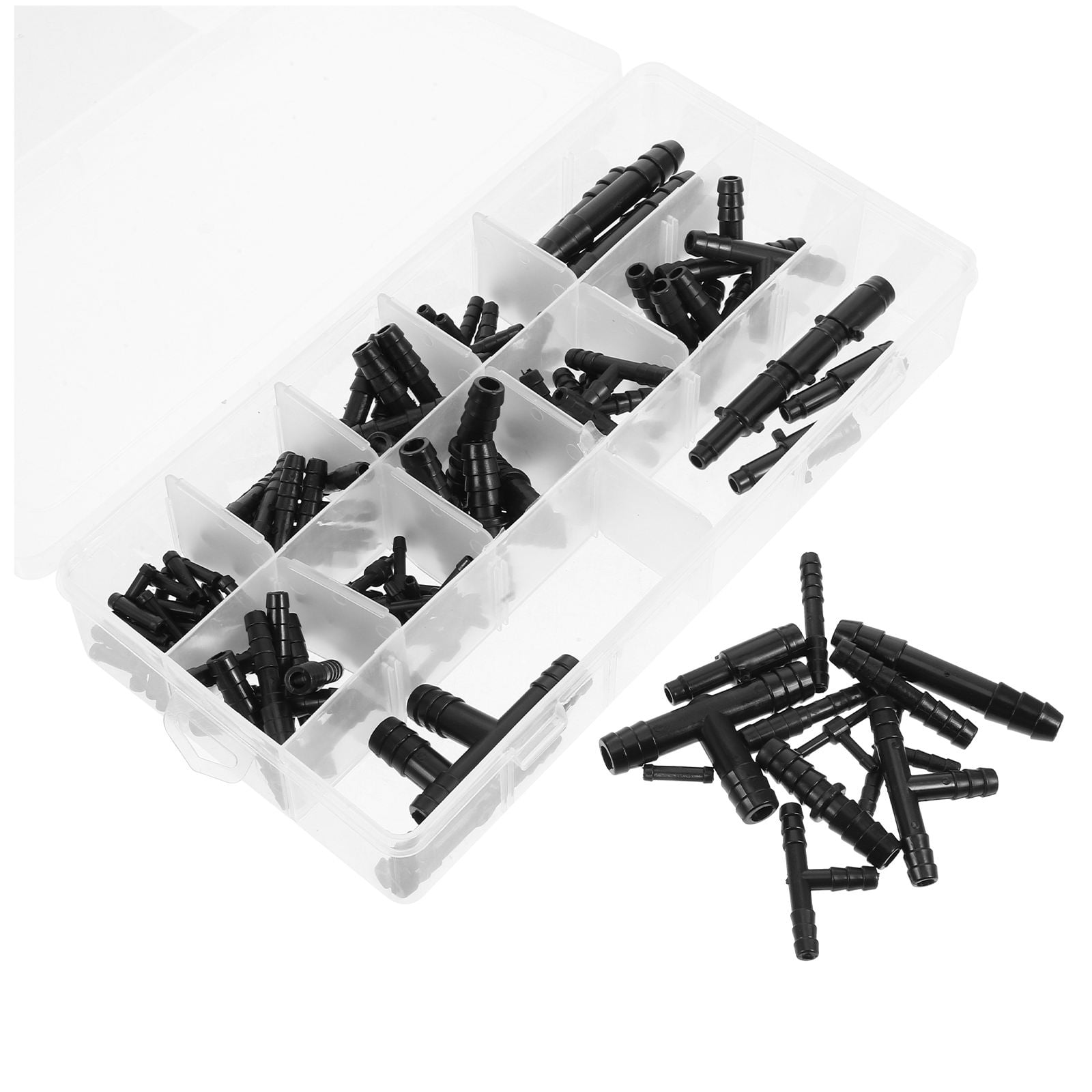 LEORX 113Pcs Nylon Vacuum Tubing Connector Kit for Automotive Hose ...