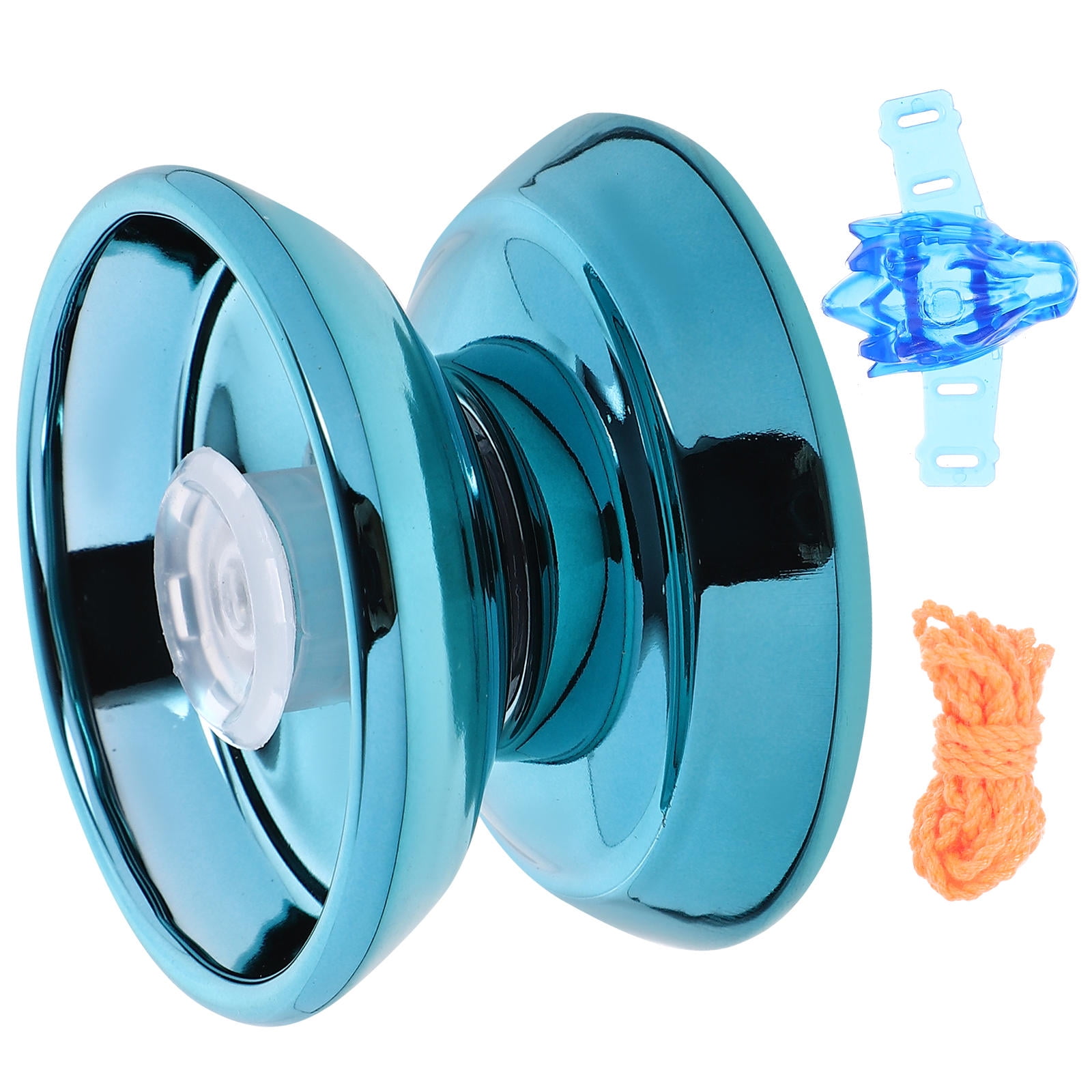 LEORX 11Pcs Metal Yoyo Professional Round Blue Alloy Yo-Yo Balls For ...