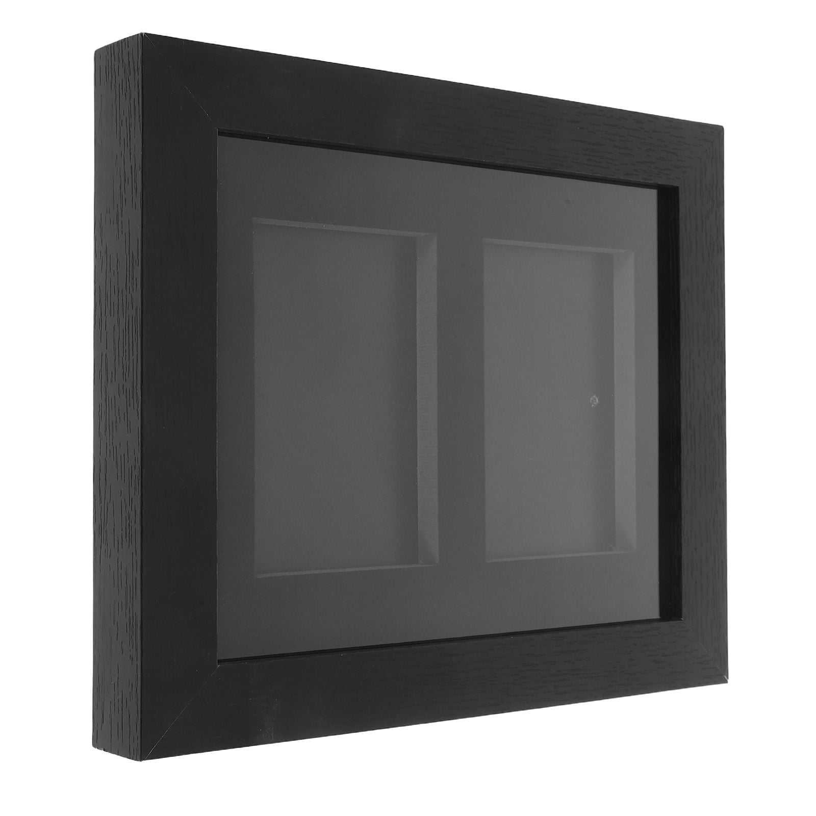 LEORX Playing Card Display Case Wall Mounted Trading Card Frame Wood ...