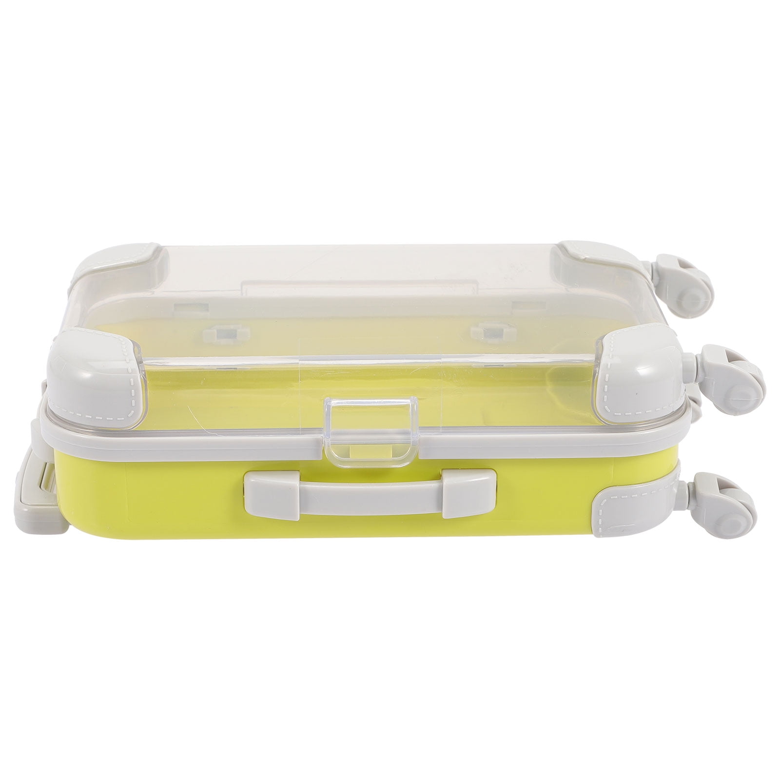 LEORX 1Pack Mini Doll Suitcase Plastic Toy Accessory for Pretend Play ...