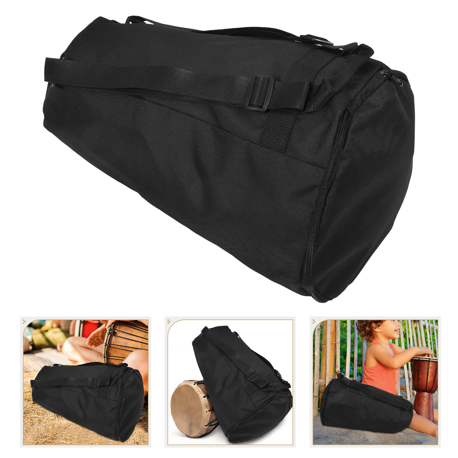 LEORX 1Pack Music Instrument Storage Bag for 10 Inch African Drum in ...