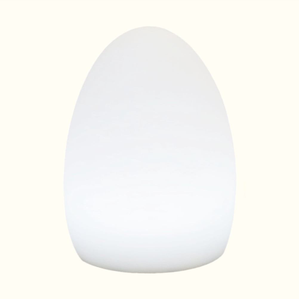 LEORX 1Pack White Egg Shaped Led Desk Lamp For Gentle Lighting And ...