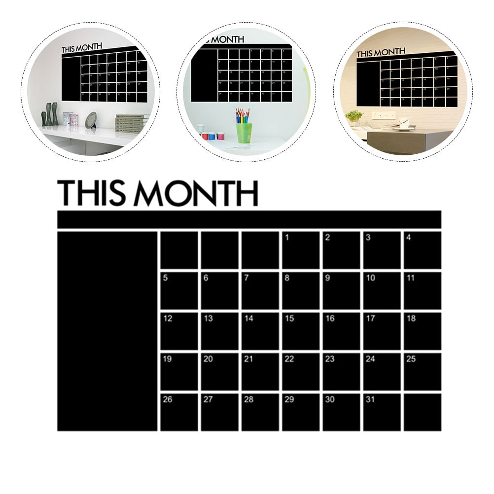 LEORX 1Pcs Dry-Erase Calendar Board for Weekly Planning and Note Taking ...