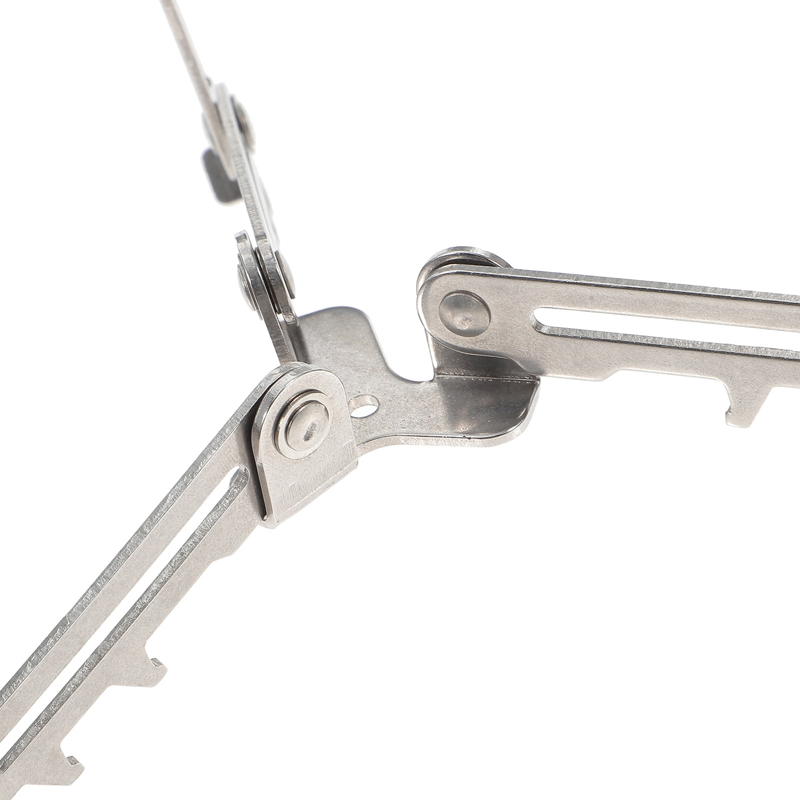 LEORX 1Pcs Fixing Bracket For Gas Tank Silver Triangular Base For ...