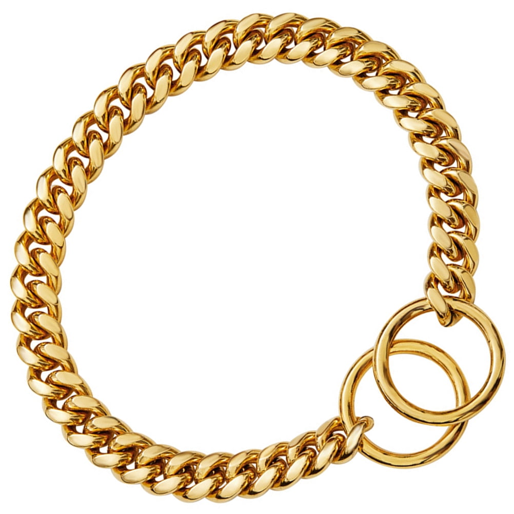 LEORX 1Pcs Round Edges Simple Design Chain Necklace for Dog Owners ...