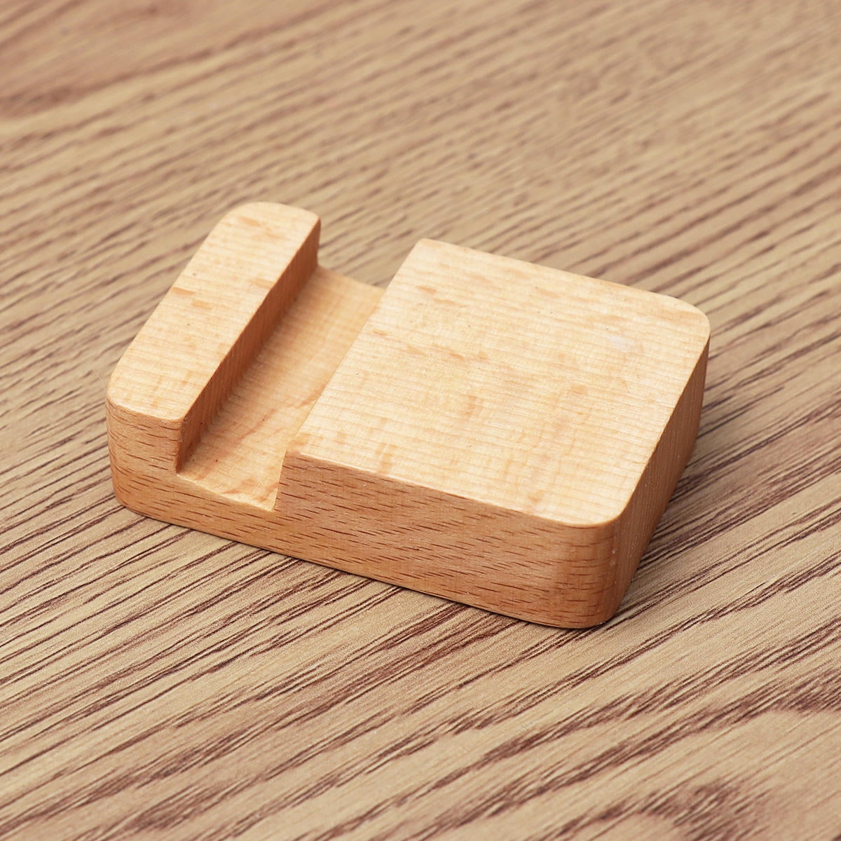 LEORX 1Pcs Smartphone Stand Wood Simple and Modern Design for Desk Use ...