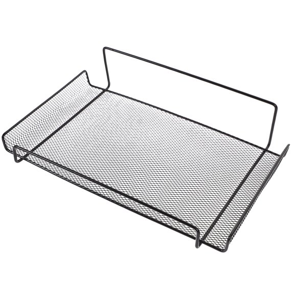 LEORX 1Pcs Wall Mounted Shelf Iron Black for Router and Security Camera ...
