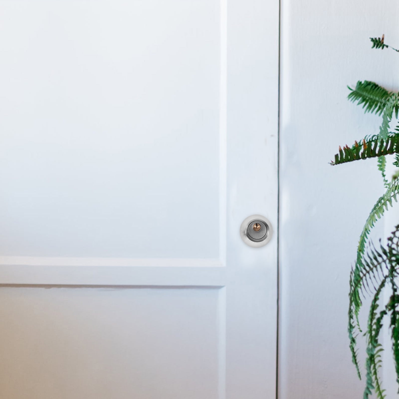 LEORX 1Set Concealed Design Deadbolt Lock Cylinder for Bathrooms and ...