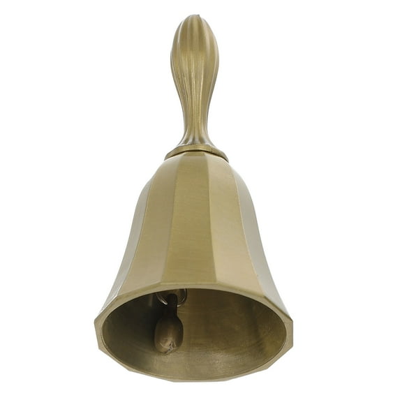 LEORX 1Set Dinner Bells Metal Service Bell Round Design Signaling ...