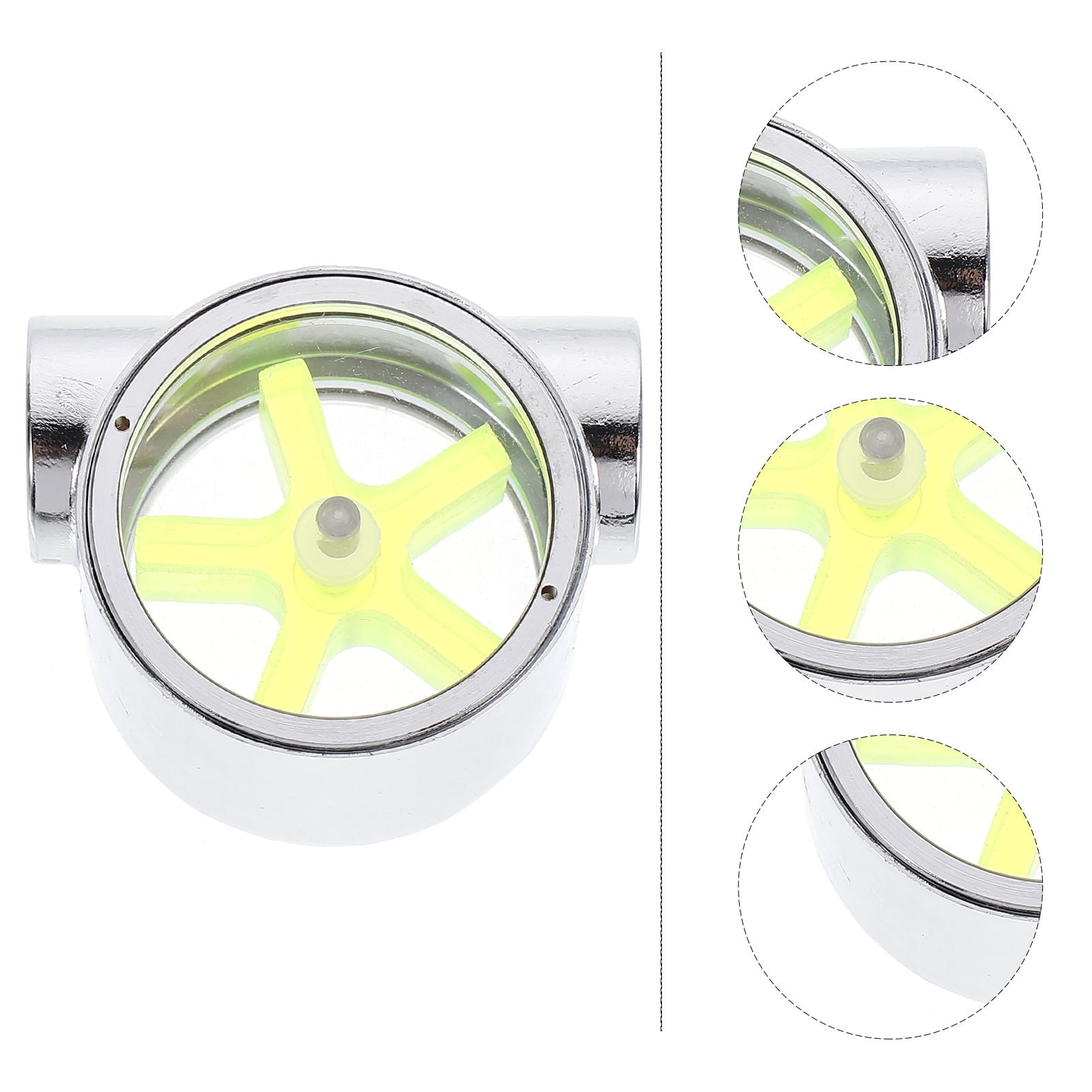 LEORX 1Set Flow Water Meter with G1 4 Threaded Design for PC Water ...