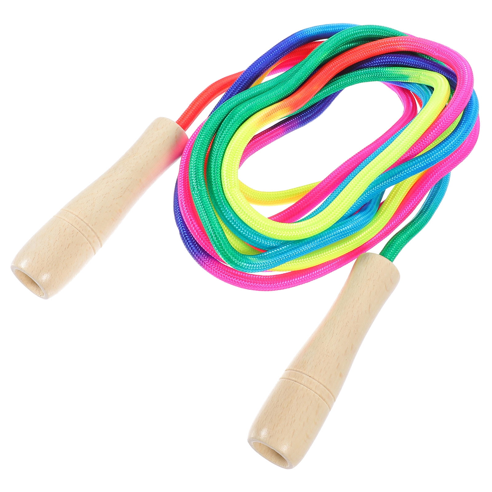 LEORX 1Set Jump Training Rope 197Inches Long Rainbow Color for Gym and ...