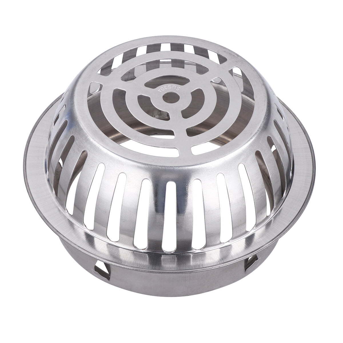 LEORX 1Set Round Stainless Steel Floor Drain For Outdoor Use Roof ...