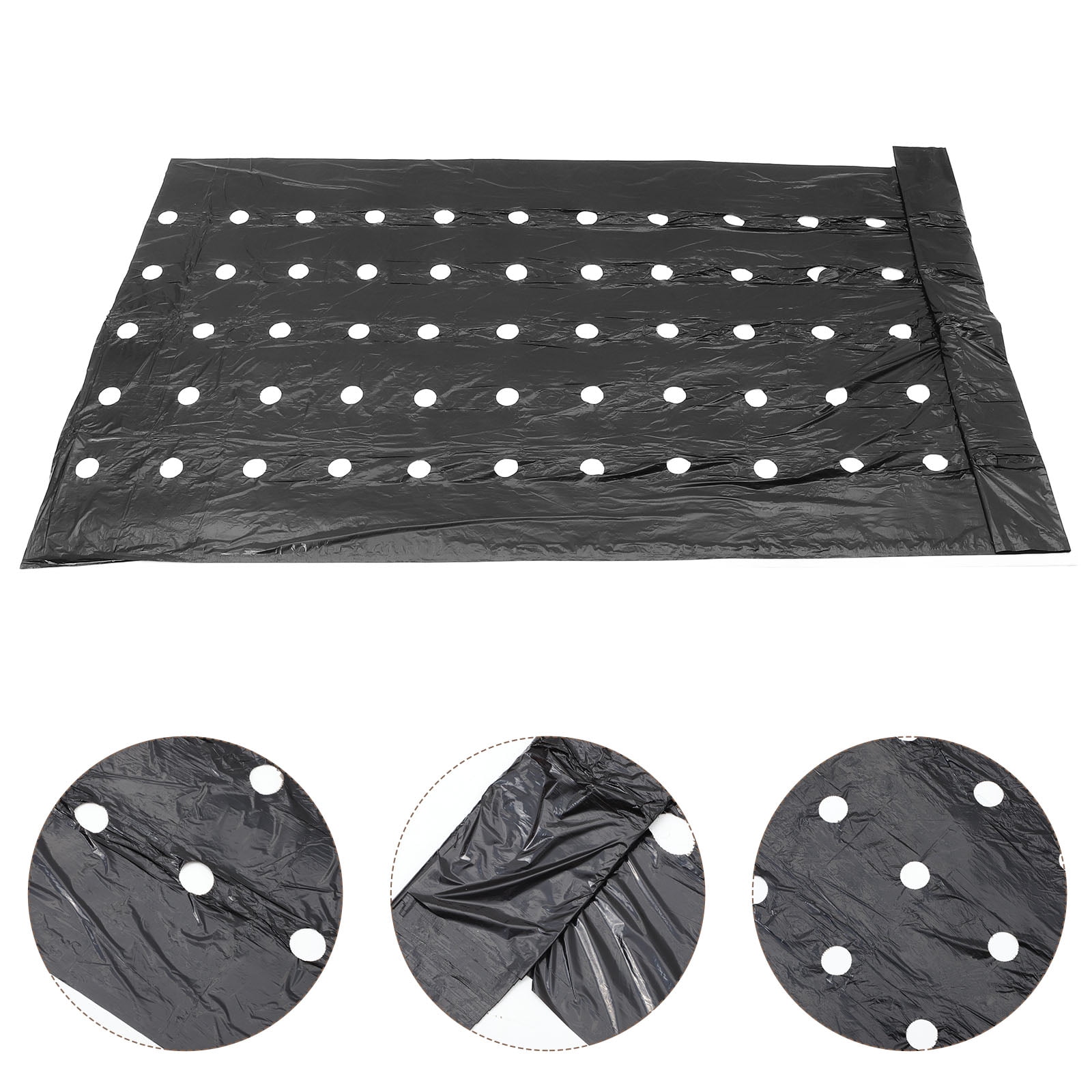 LEORX 1Set Thermal Insulation Mulching Film 1000X95In Garden Plastic ...