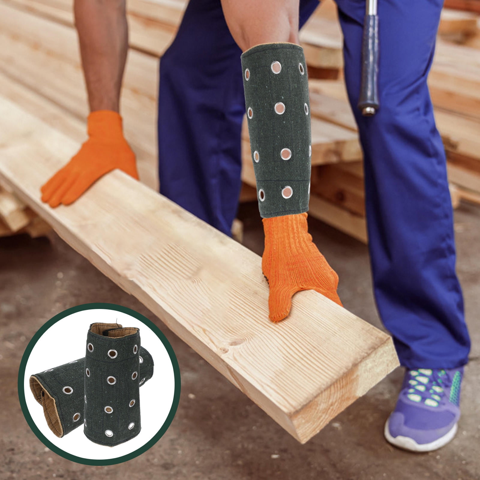 LEORX 1Set Wrist Covers for Workers with Anti-cut and Wrist Protection ...