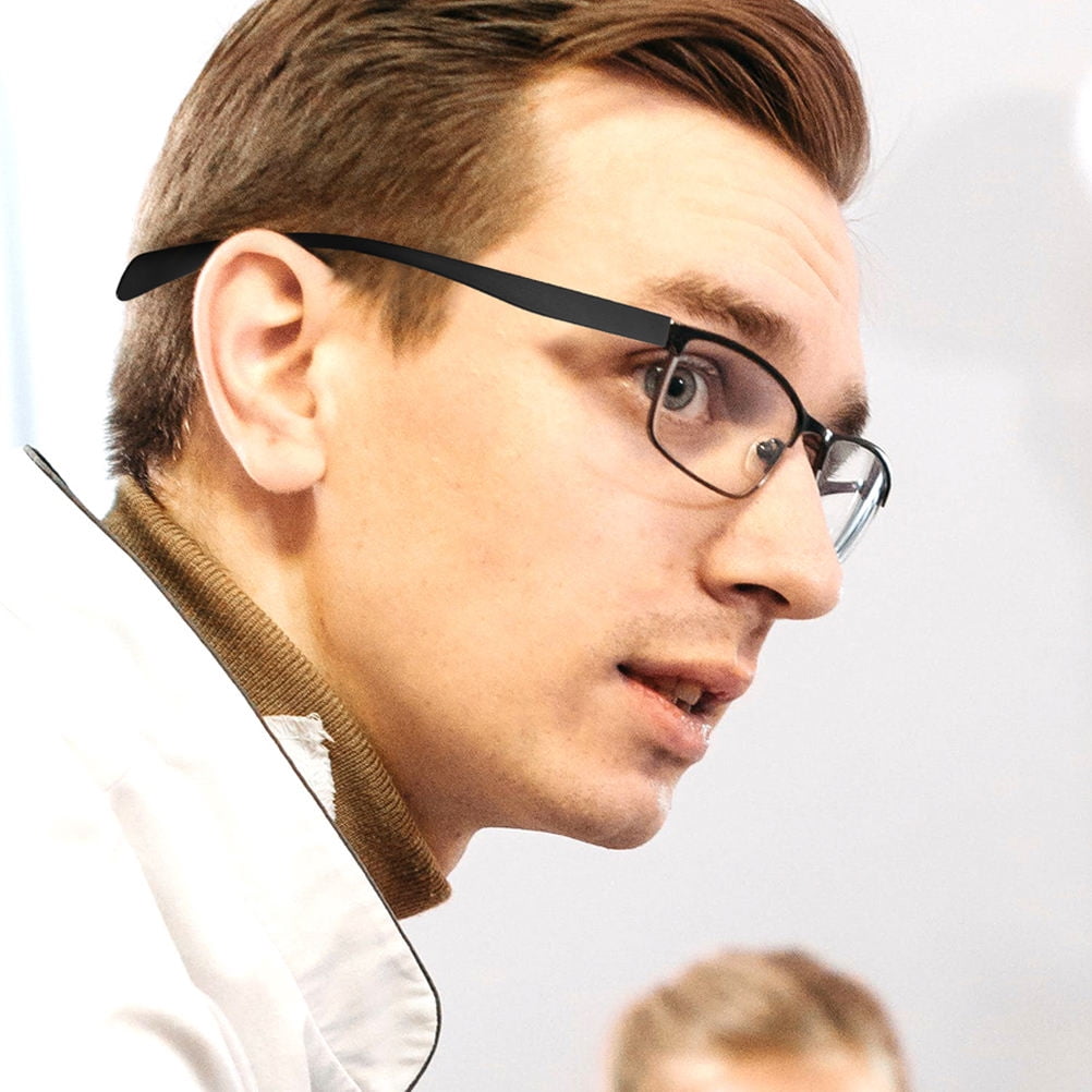 LEORX 2 Pairs Universal Glasses Repair Kit with TR90 Replacement Arms Screws Screwdrivers Nose ...